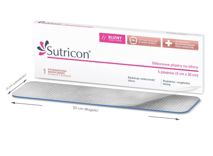 Sutricon - innowacyjne silikonowe plastry na blizny - Verco – z myślą o ...