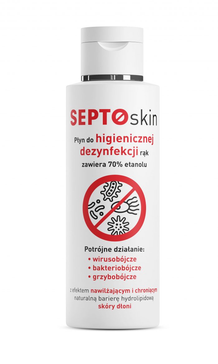 SEPTOskin Płyn do higienicznej dezynfekcji rąk bez spłukiwania. - Verco ...